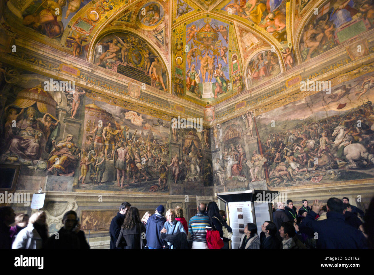 Raphael frescoes hi-res stock photography and images - Alamy