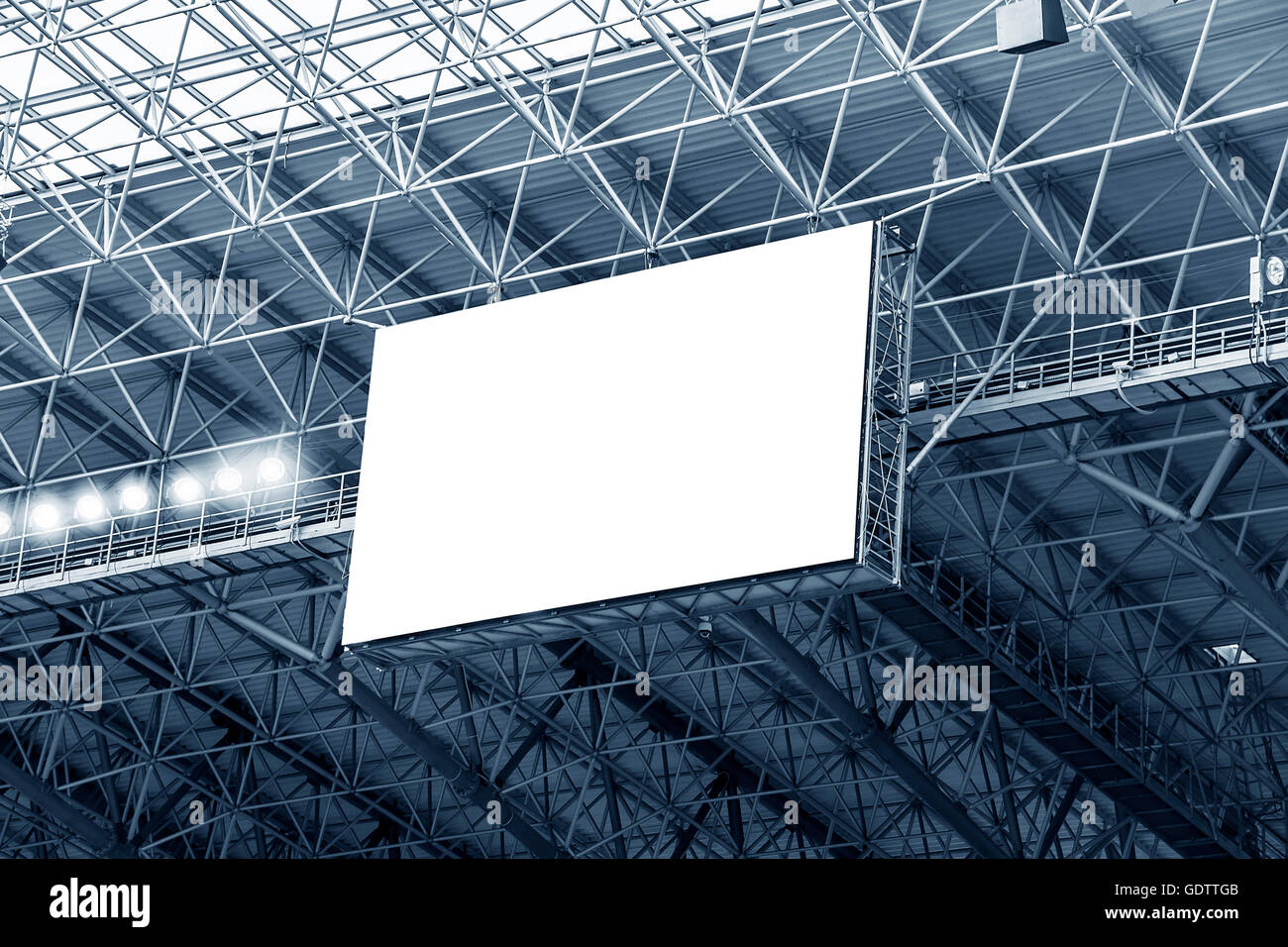 Football stadium billboard hi-res stock photography and images - Alamy