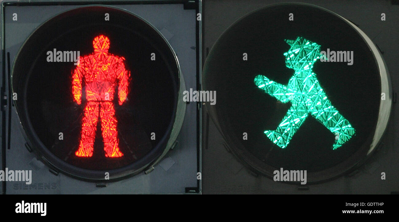 Ampelmaennchen (little traffic light men Stock Photo - Alamy