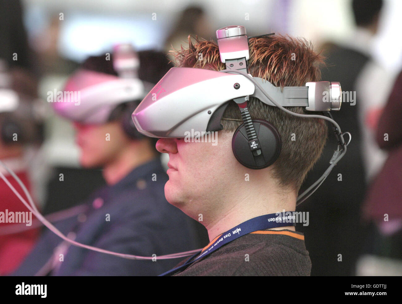 In to the virtual world hi-res stock photography and images - Alamy