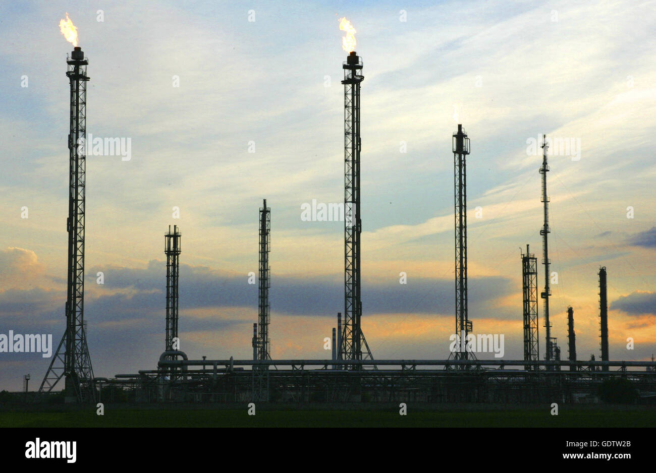 Slovnaft Bratislava Refinery Stock Photo - Alamy