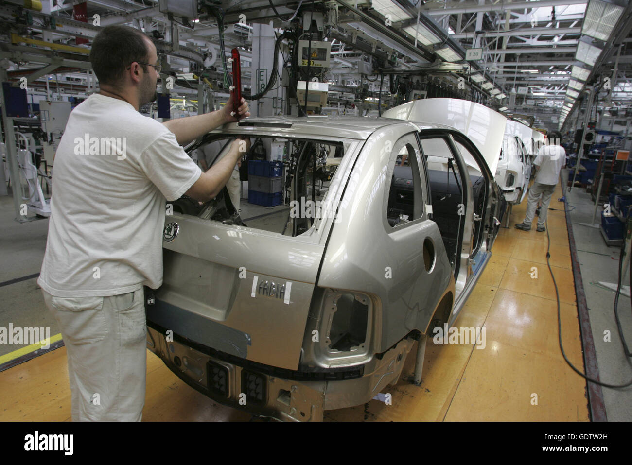 Skoda plant in Mlada Boleslav Stock Photo - Alamy