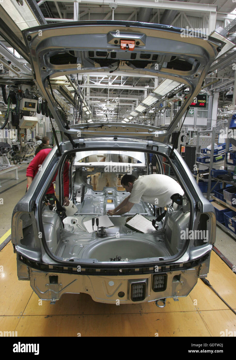 Skoda plant in Mlada Boleslav Stock Photo - Alamy