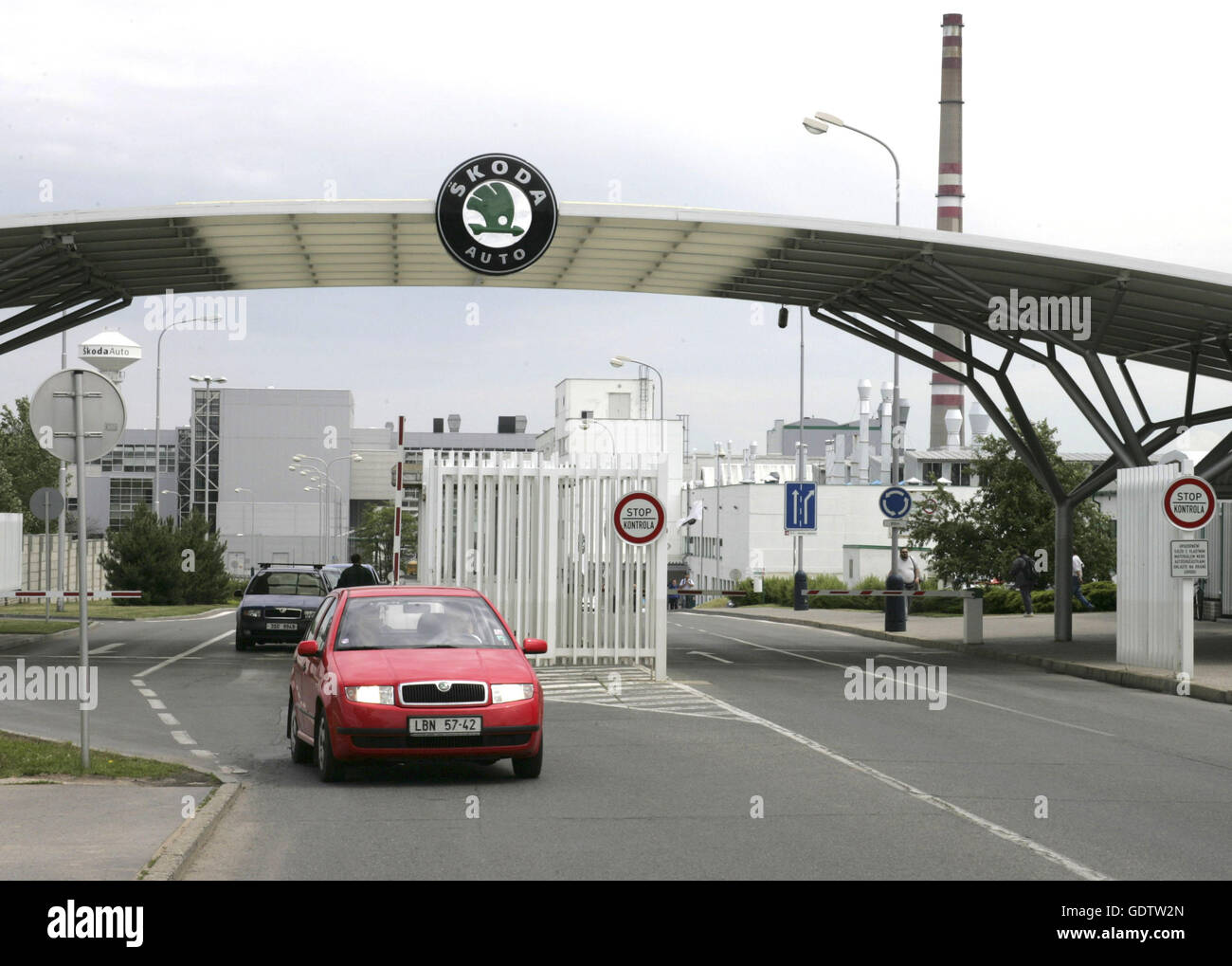 Skoda plant in Mlada Boleslav Stock Photo - Alamy