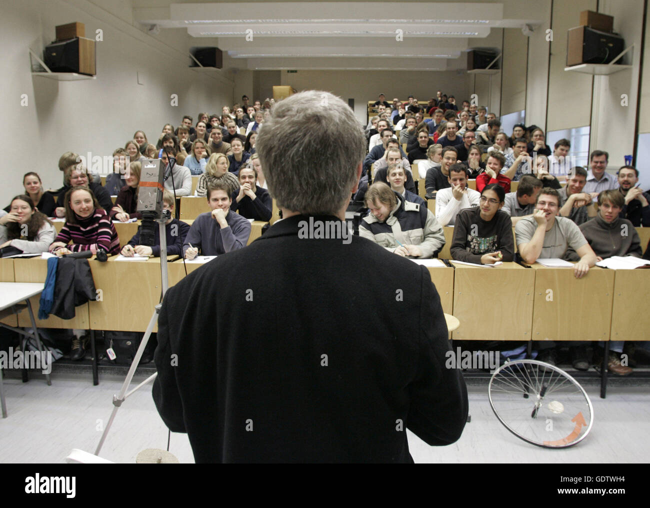 College students lecture hall germany hi-res stock photography and ...