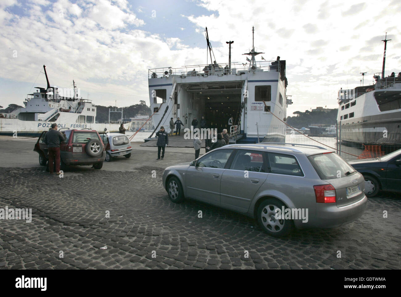 The port of Ischia Stock Photo - Alamy