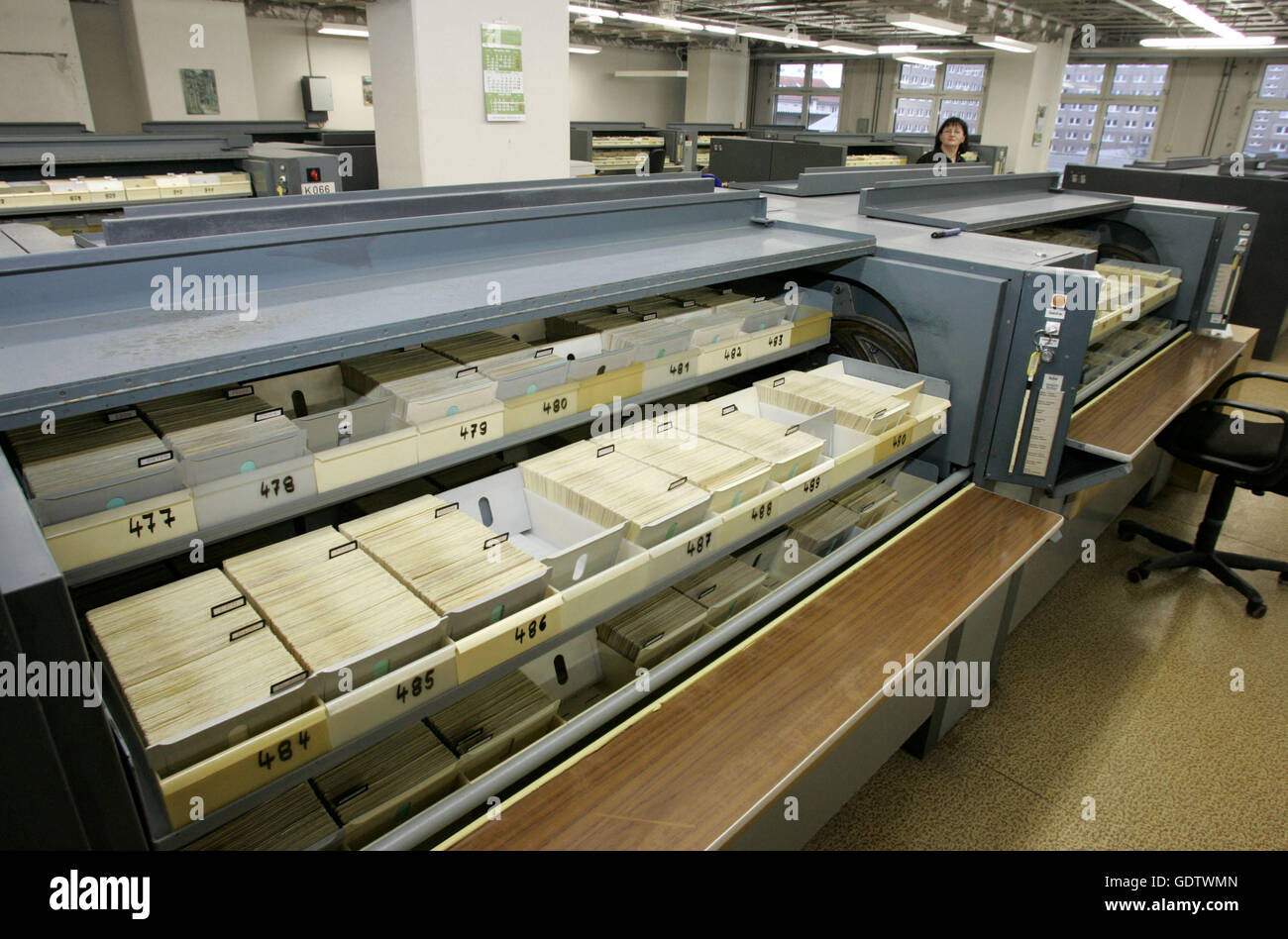 Stasi archives hi-res stock photography and images - Alamy