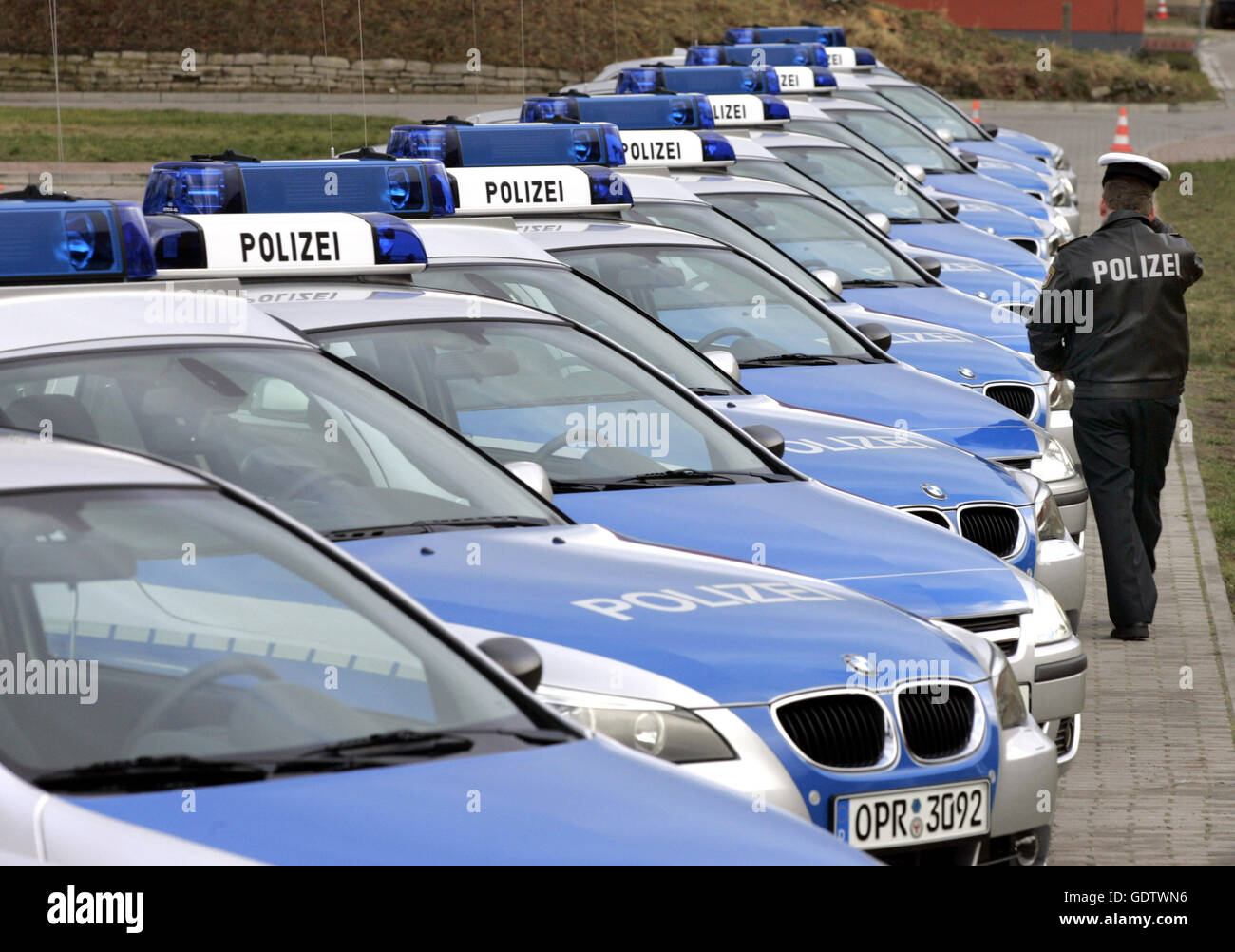 Police cars germany hi-res stock photography and images - Alamy