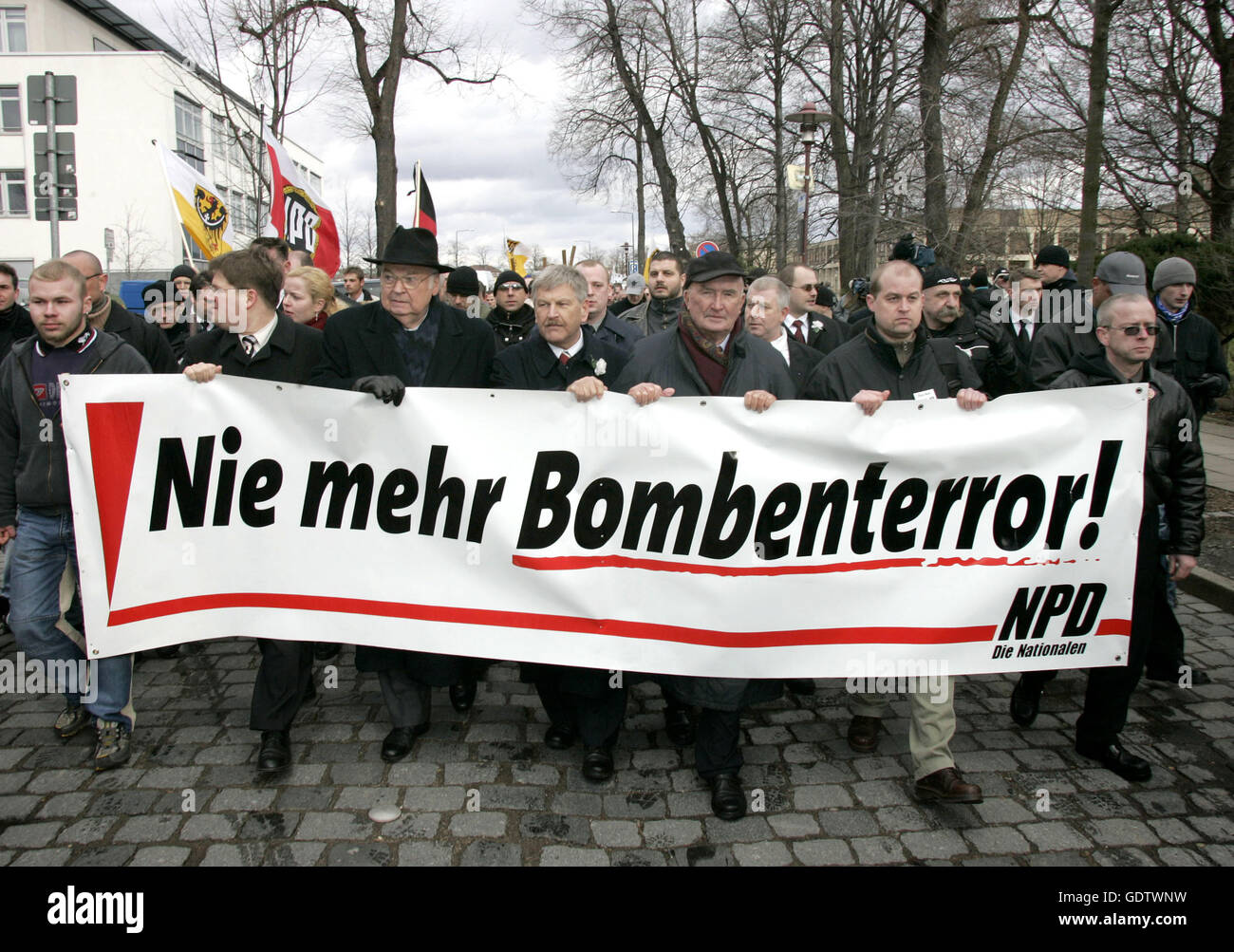 Npd demonstration in dresden hi-res stock photography and images - Alamy