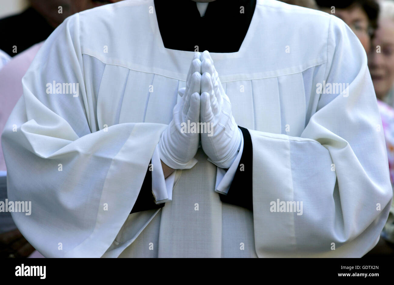 Priestly hands hi-res stock photography and images - Alamy