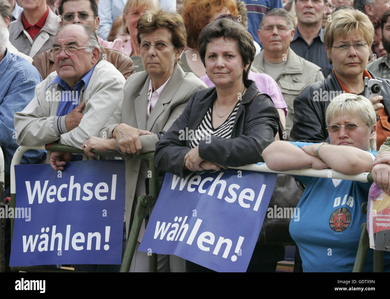 Election poster with angela merkel hi-res stock photography and images ...