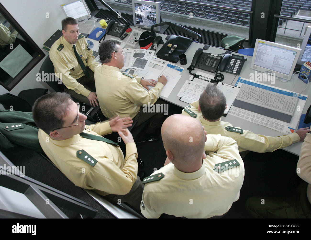 Police exercise at olympic stadium hi-res stock photography and images ...