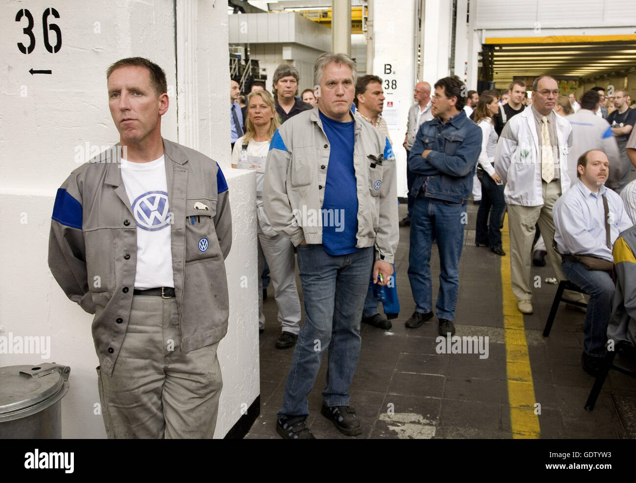 VW works meeting Stock Photo - Alamy