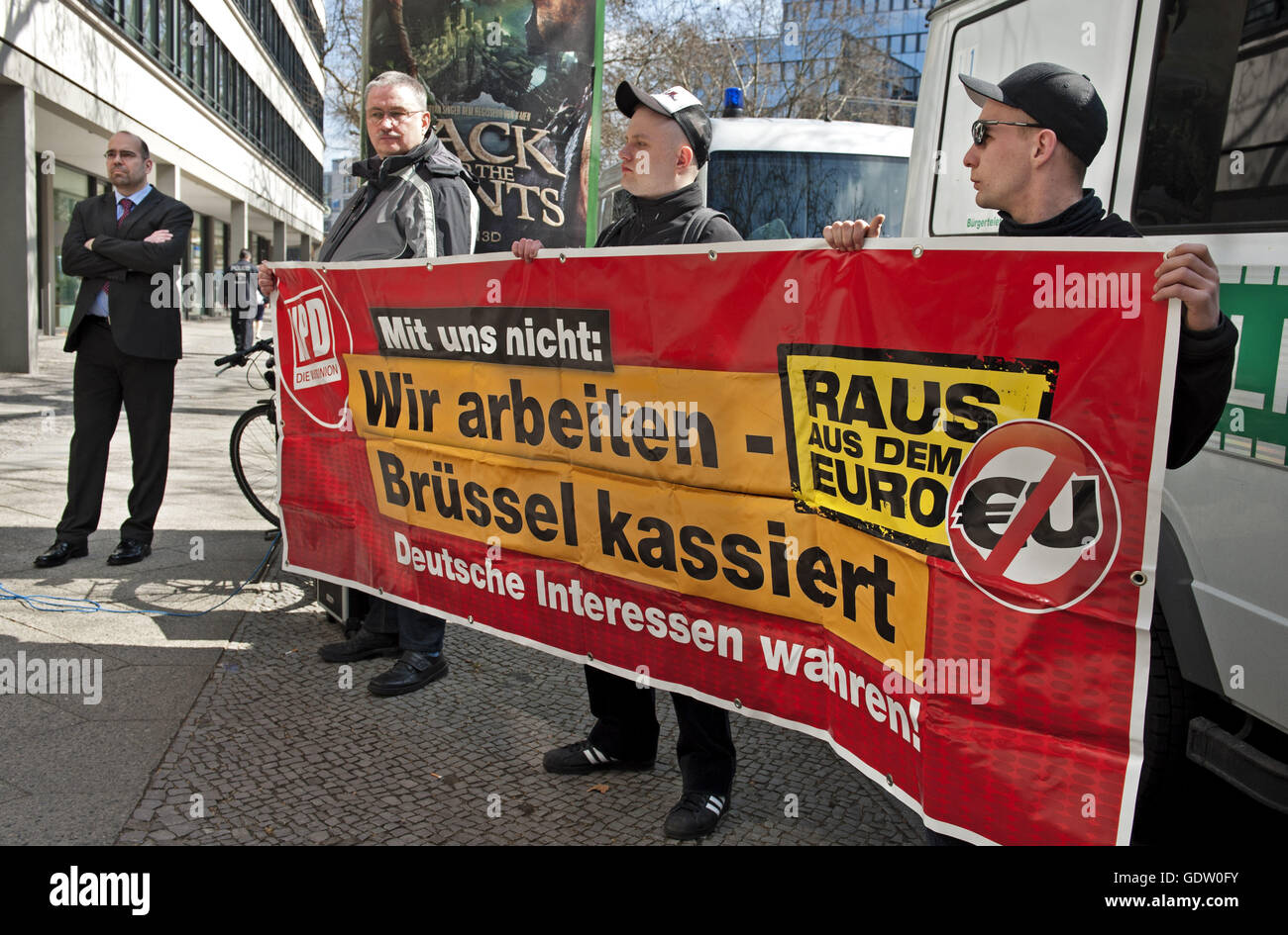 Npd Rally In Berlin High Resolution Stock Photography and Images - Alamy