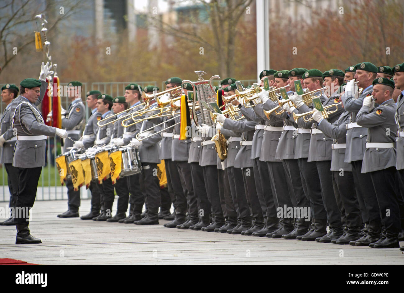 Military music corps hi-res stock photography and images - Alamy