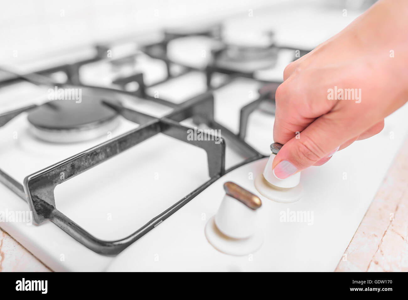 Burn hand stove hi-res stock photography and images - Alamy