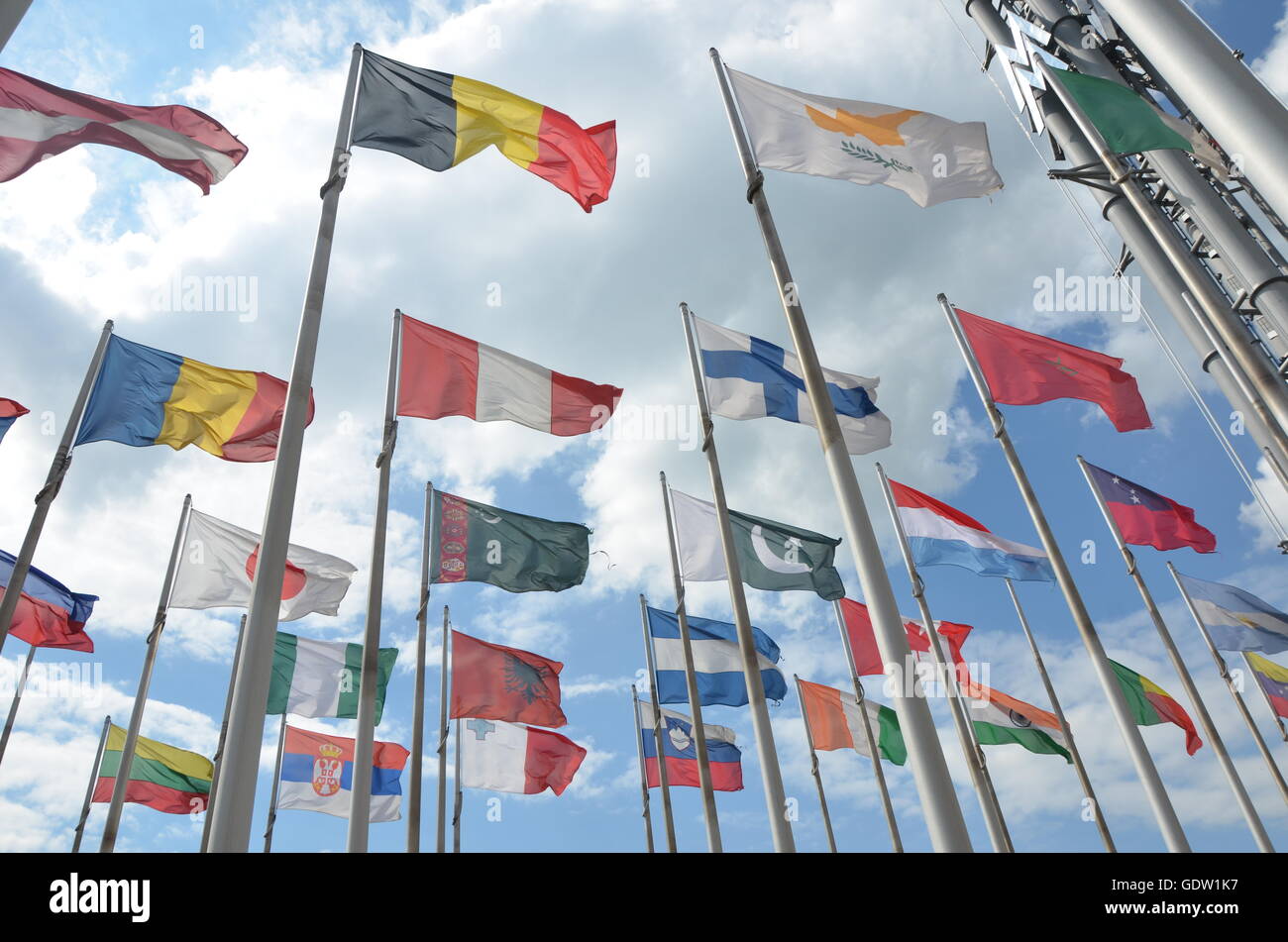 World flag hi-res stock photography and images - Alamy