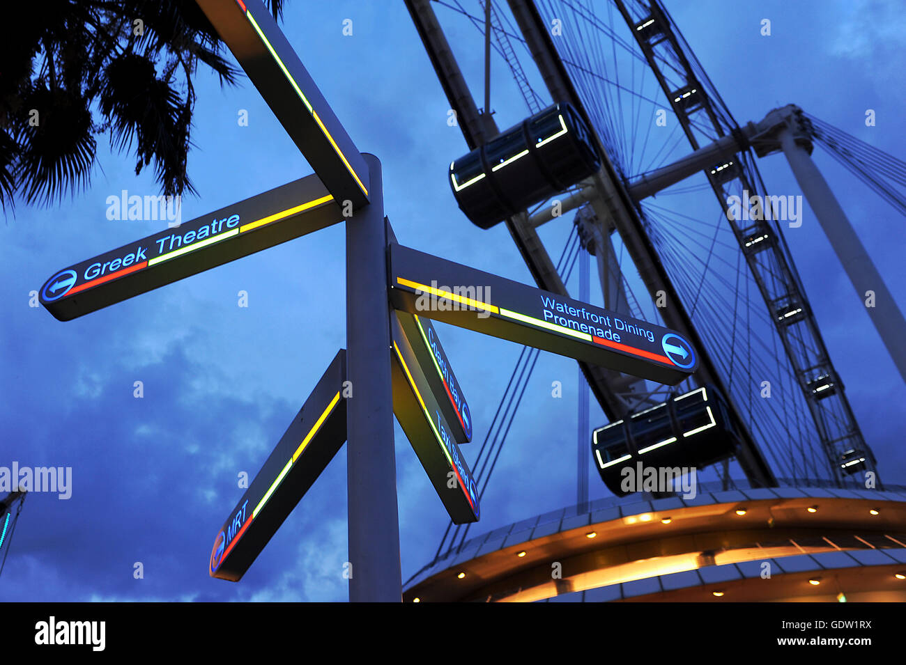The Worlds Biggest Observation Wheel High Resolution Stock Photography ...
