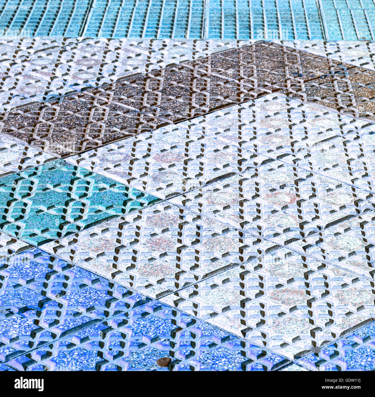 in oman abstract pavement in the old steet and colors Stock Photo - Alamy