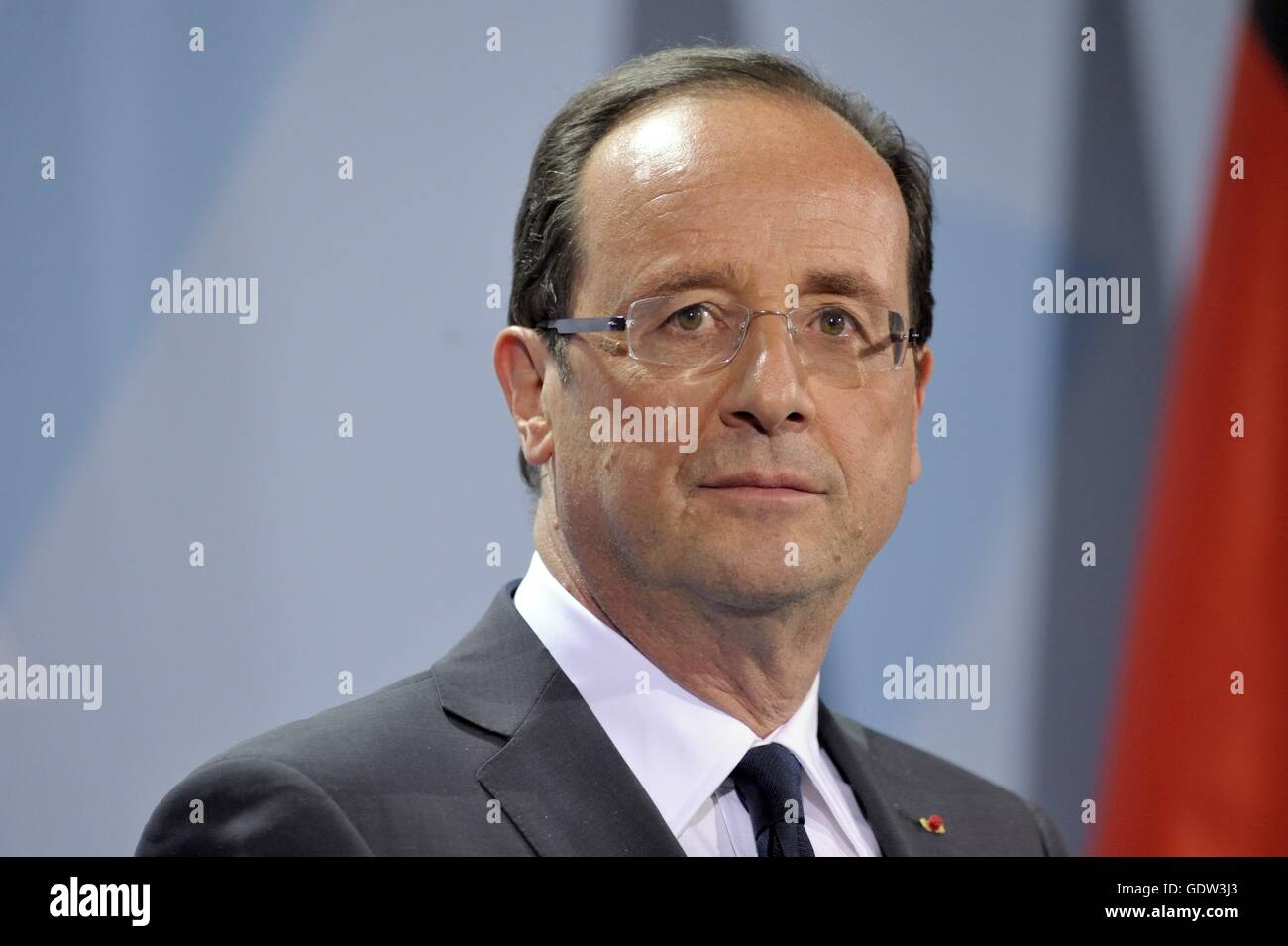 François hollande portrait hi-res stock photography and images - Alamy