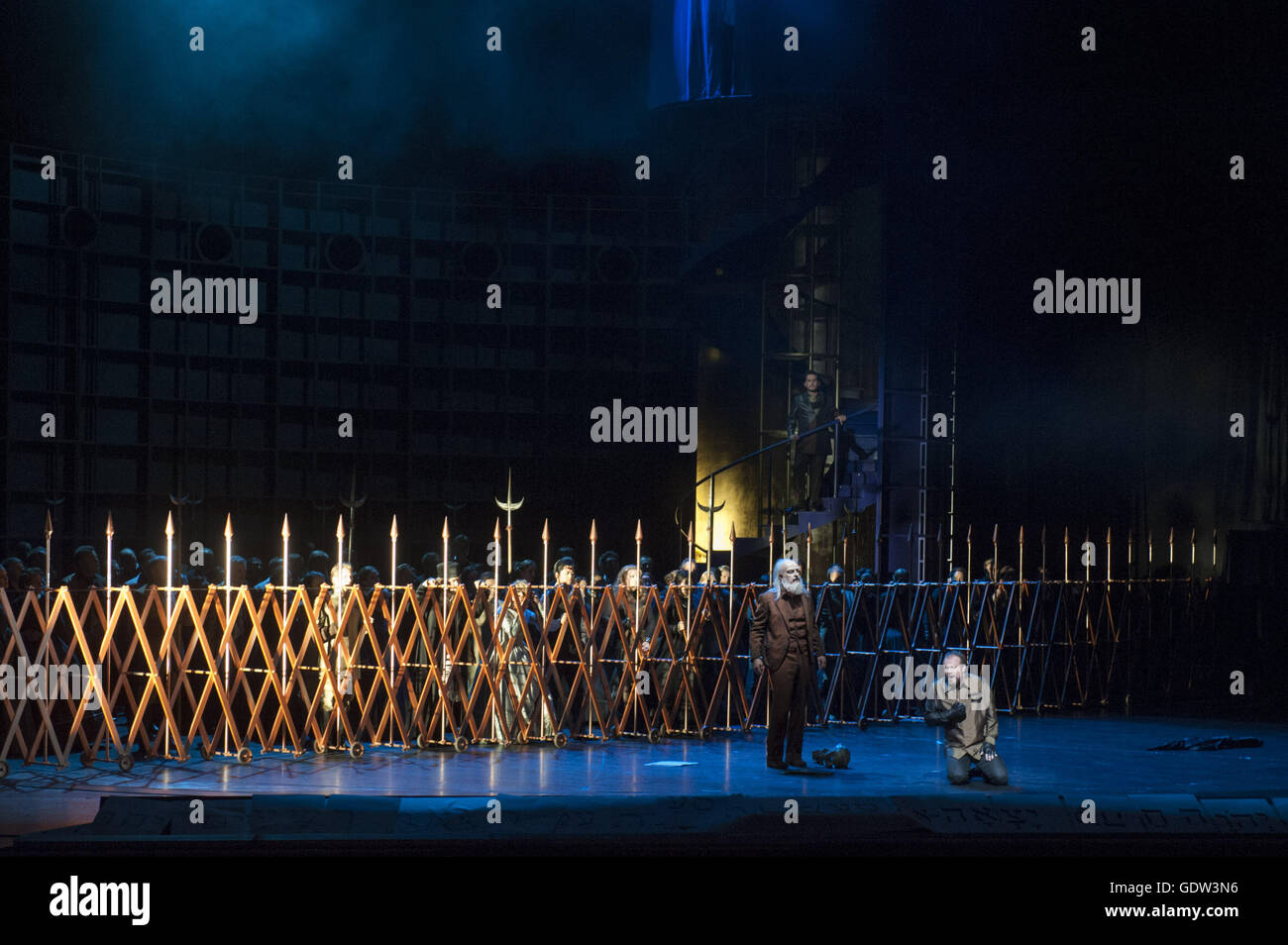 'Nabucco', director: Keith Warner Stock Photo - Alamy