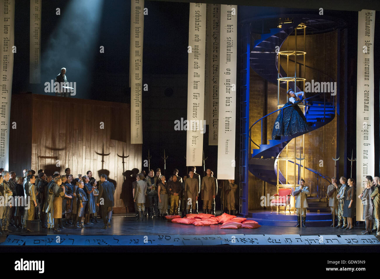 'Nabucco', director: Keith Warner Stock Photo - Alamy