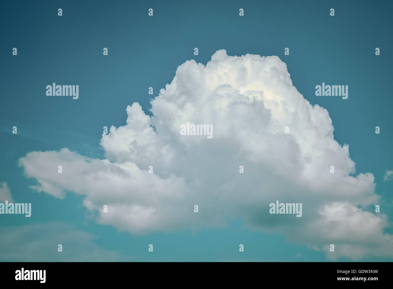 Cumulus cloud vintage color hi-res stock photography and images - Alamy