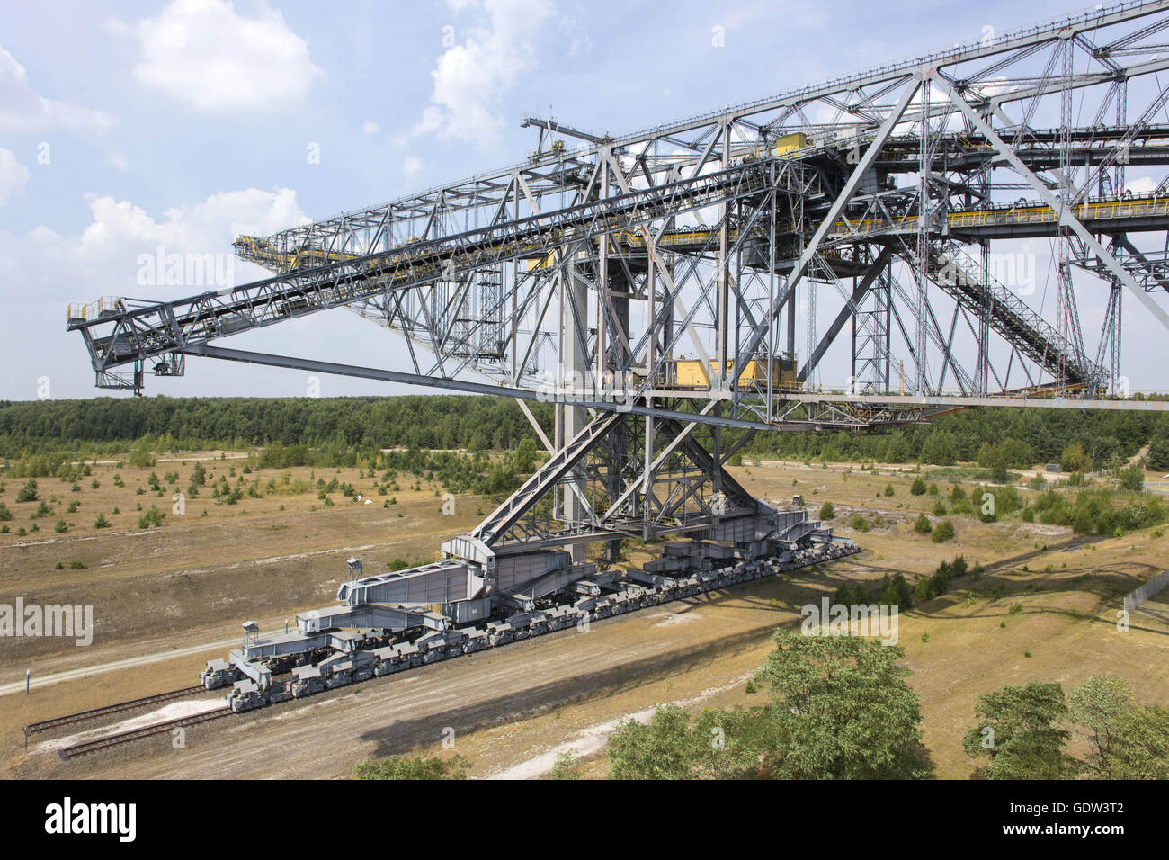 Overburden conveyor bridge hi-res stock photography and images - Alamy