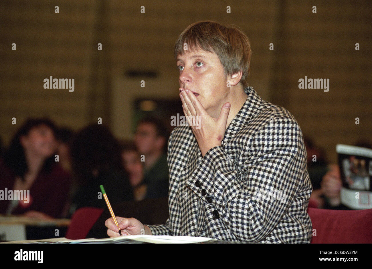 Angela merkel young hi-res stock photography and images - Alamy