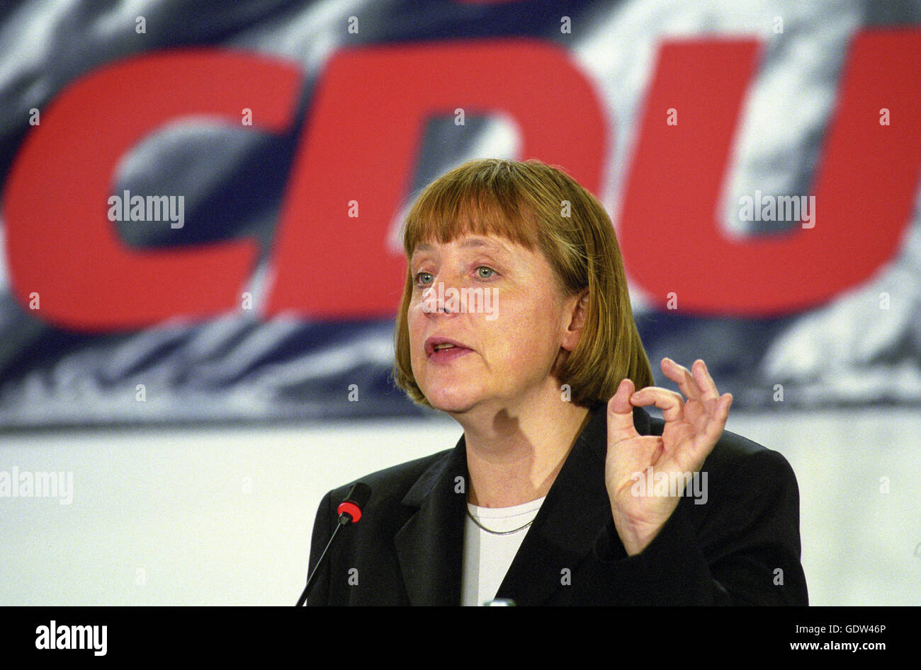Angela merkel 2001 hi-res stock photography and images - Alamy