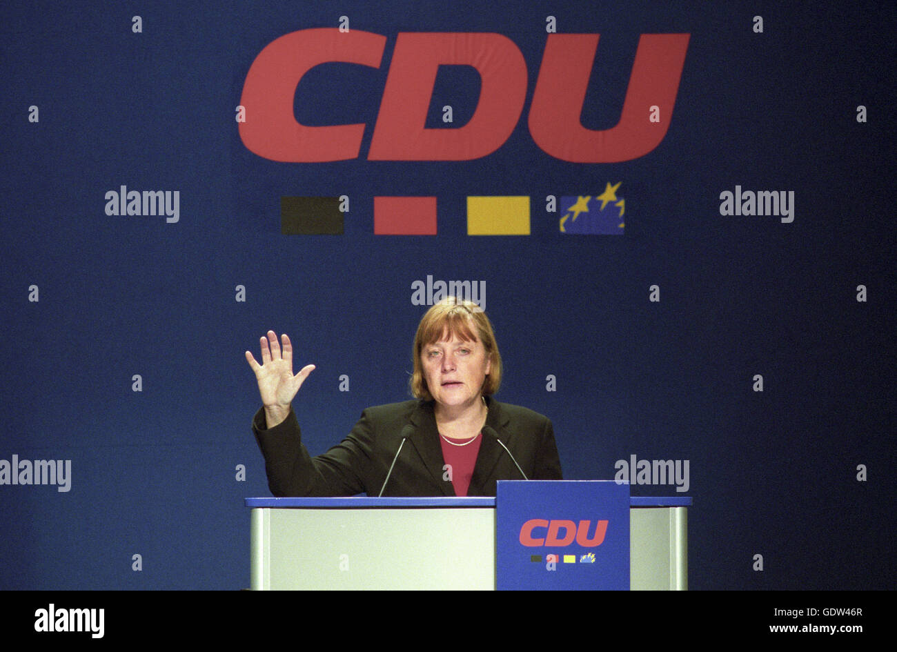 Angela merkel 2001 hi-res stock photography and images - Alamy