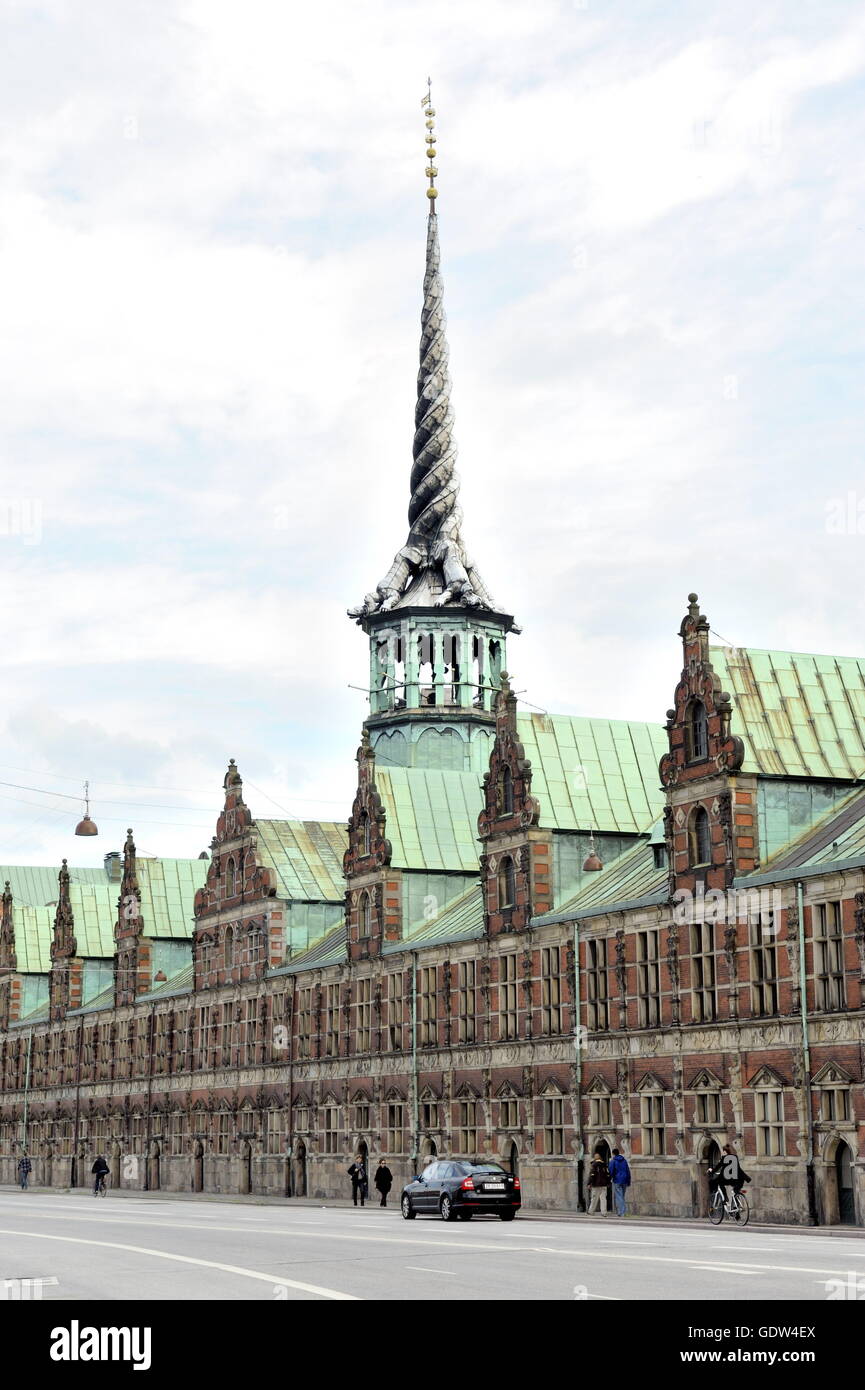The Old Stock Exchange in Copenhagen Stock Photo - Alamy