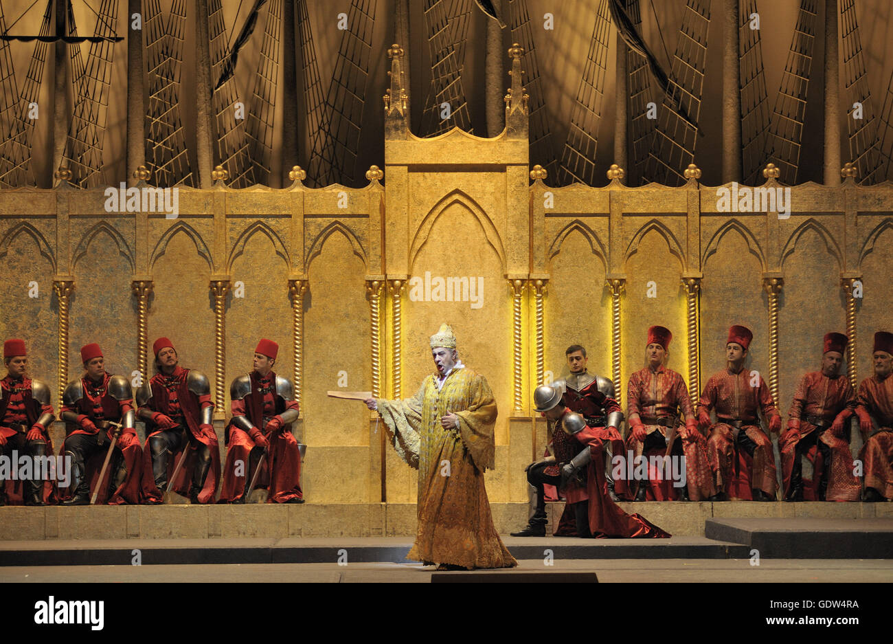 'Simon Boccanegra', stage director: Federico Tiezzi Stock Photo - Alamy