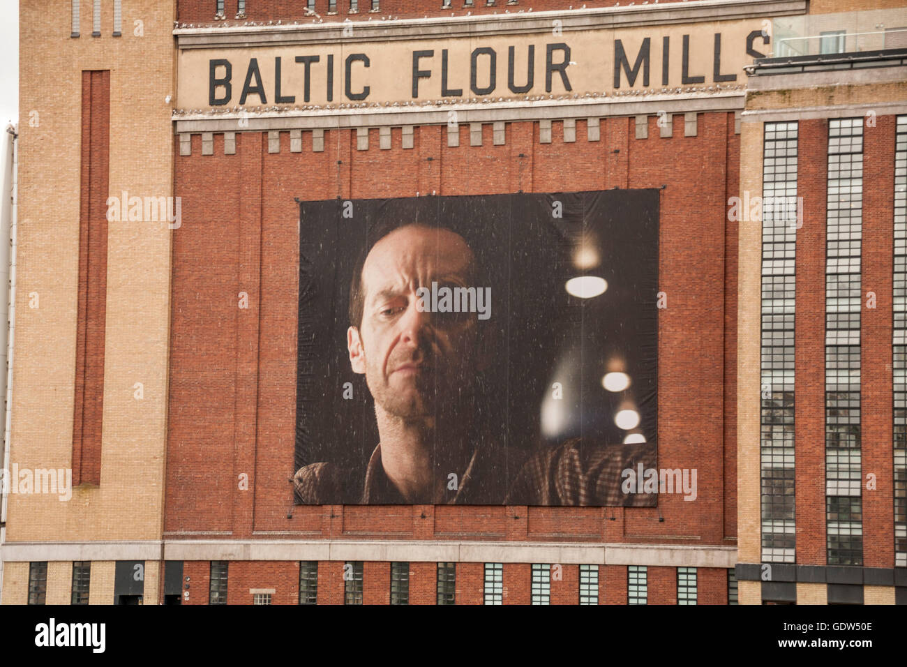 A close up of the Baltic Center for Contemporary Art at Gateshead Quays ...
