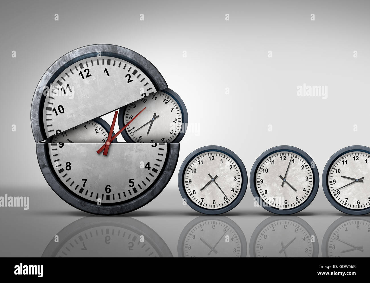 Time zone clocks hi-res stock photography and images - Alamy