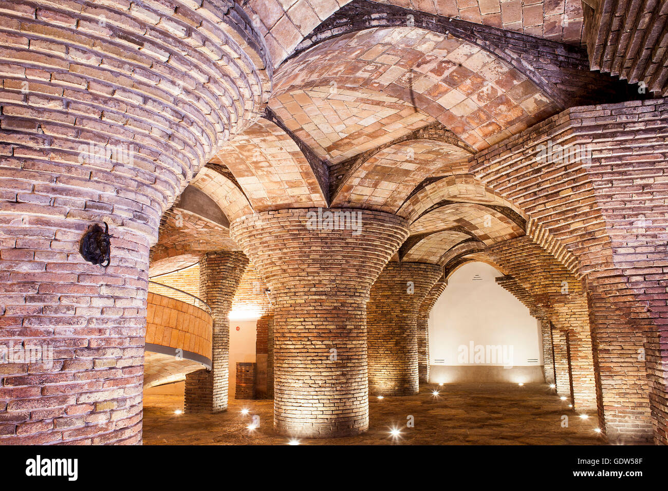 old stables, Palau Güell, 1890, residential palace, modernism, arq ...