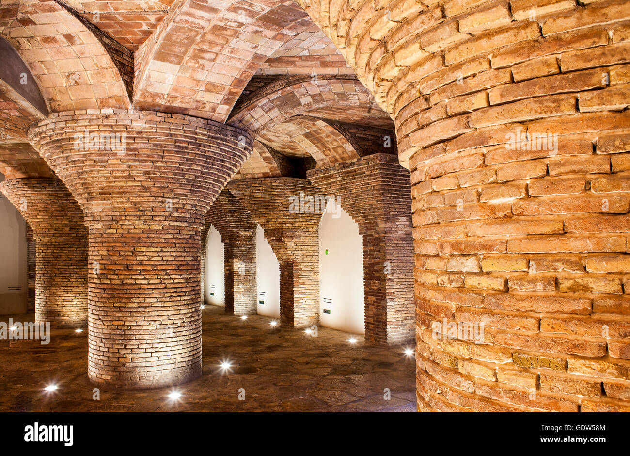 old stables, Palau Güell, 1890, residential palace, modernism, arq ...