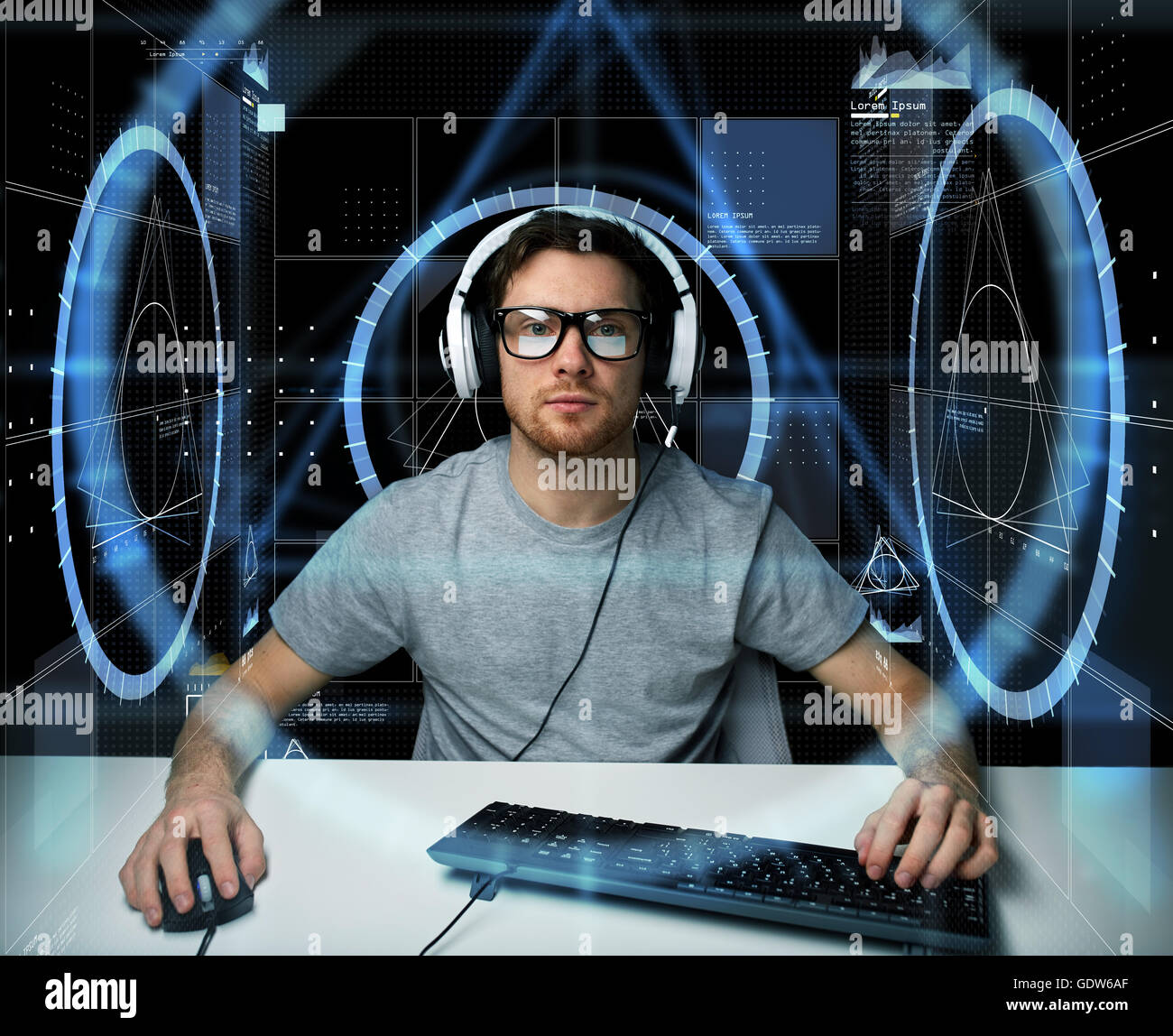 Virtual projections hi-res stock photography and images - Alamy
