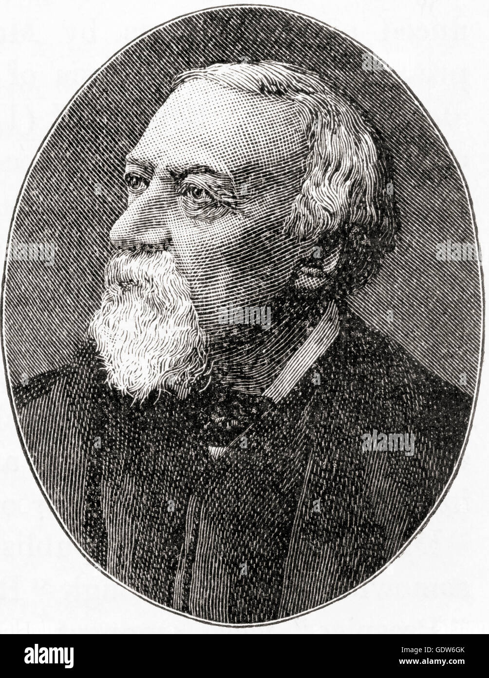 Robert Browning, 1812 – 1889. English poet and playwright Stock Photo ...