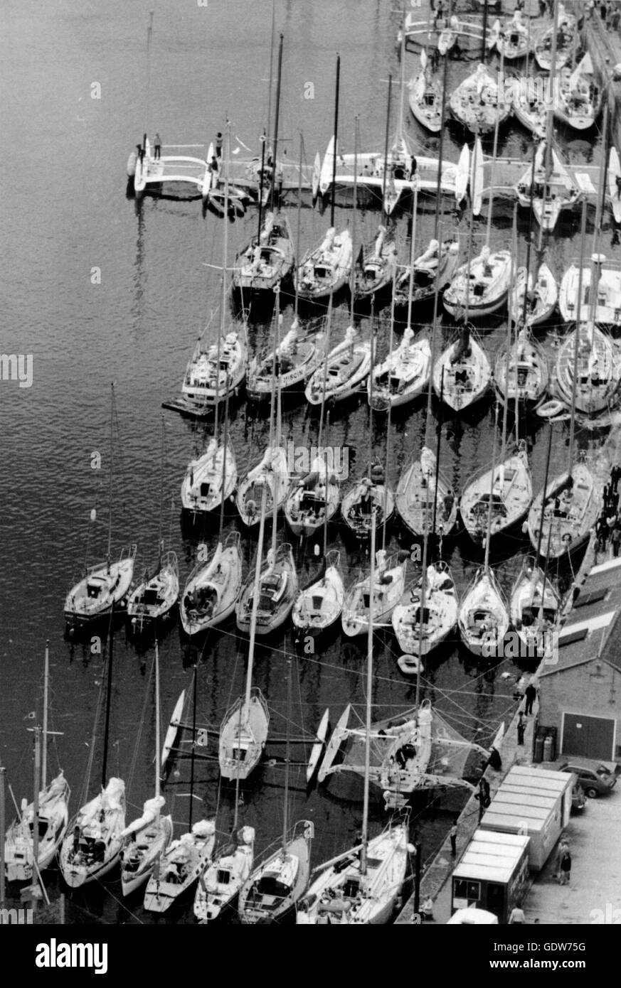 AJAXNETPHOTO. 5TH JUNE, 1980. PLYMOUTH, ENGLAND. - OSTAR 1980 - SINGLE ...