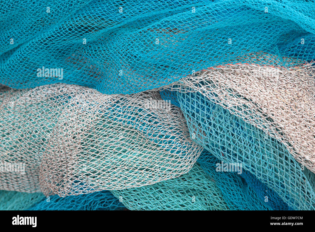 SEA FISHING NETS Stock Photo - Alamy