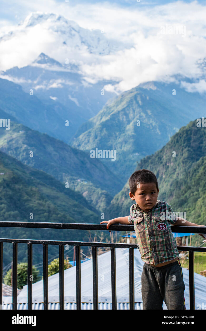 Lean child hi-res stock photography and images - Alamy