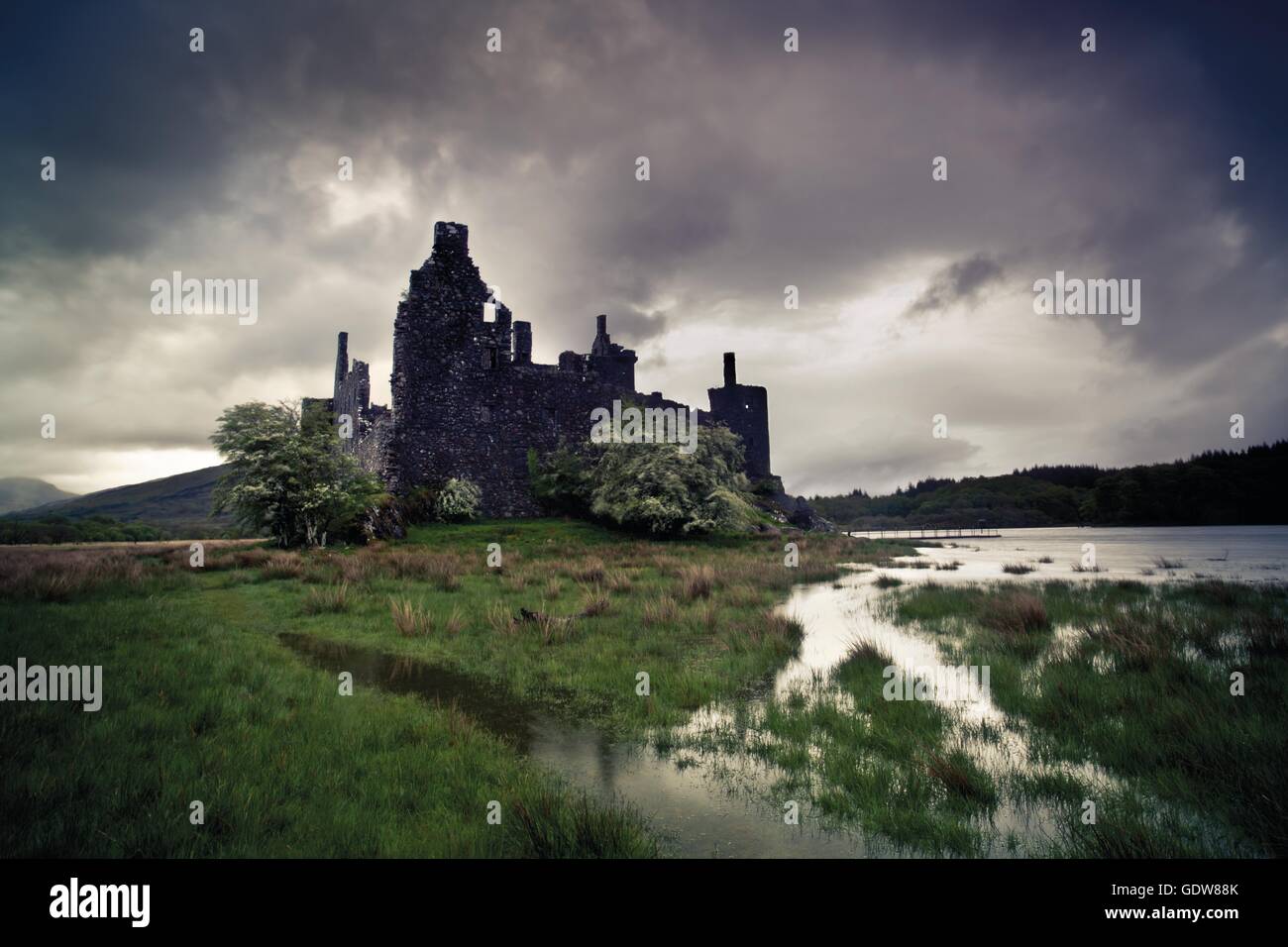 Kilchurn Castle, Loch Awe, Scottish Highlands Stock Photo - Alamy