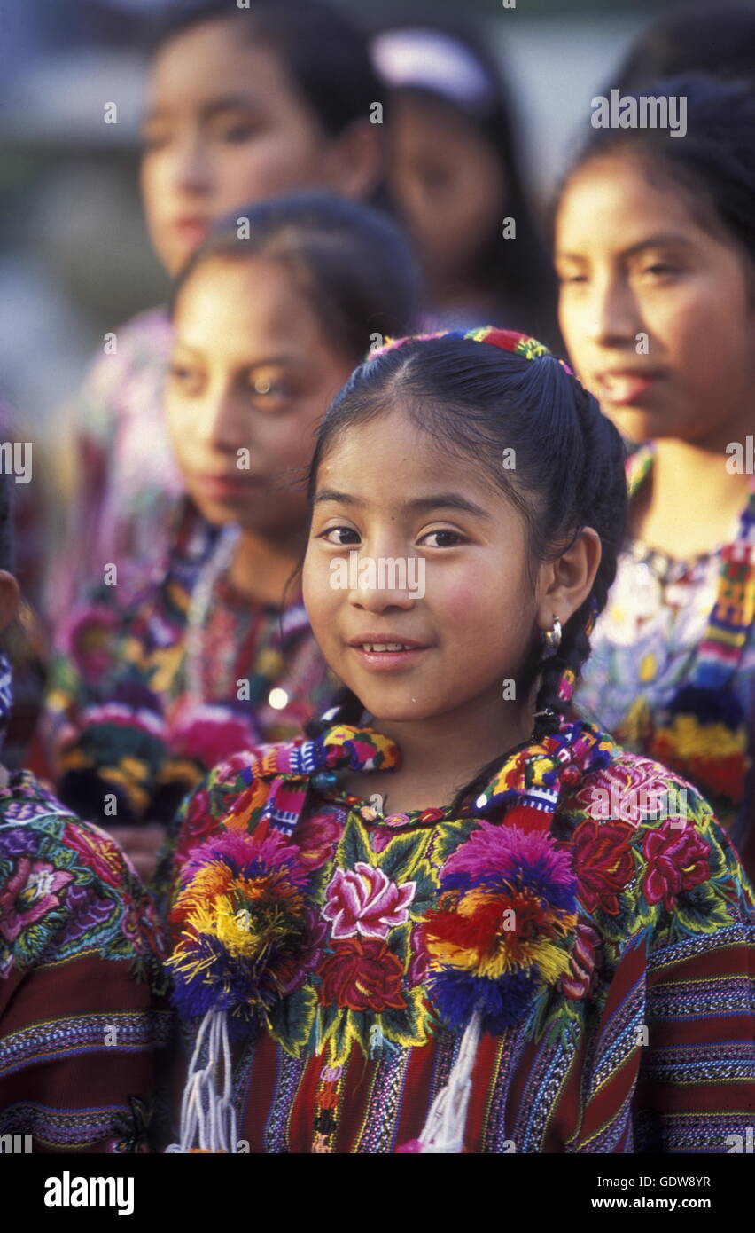 people in traditional clotes in the Village of Chichi or ...