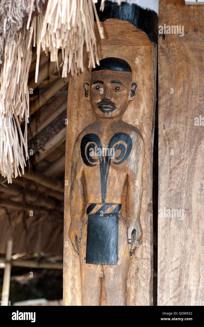 The image of Naga hut in Hornbill festival, Nagaland, India Stock Photo ...