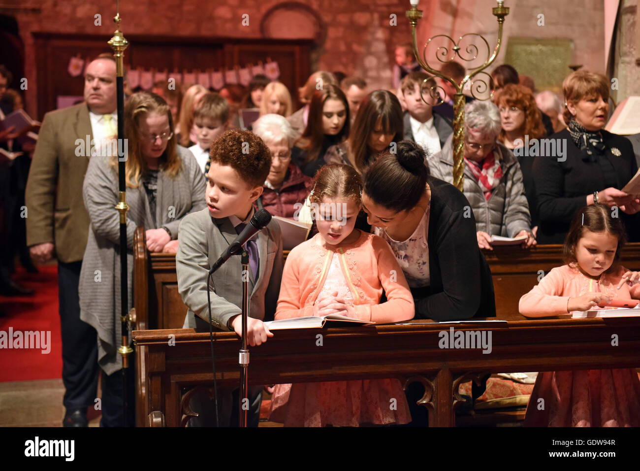 Baptism church of england hi-res stock photography and images - Alamy