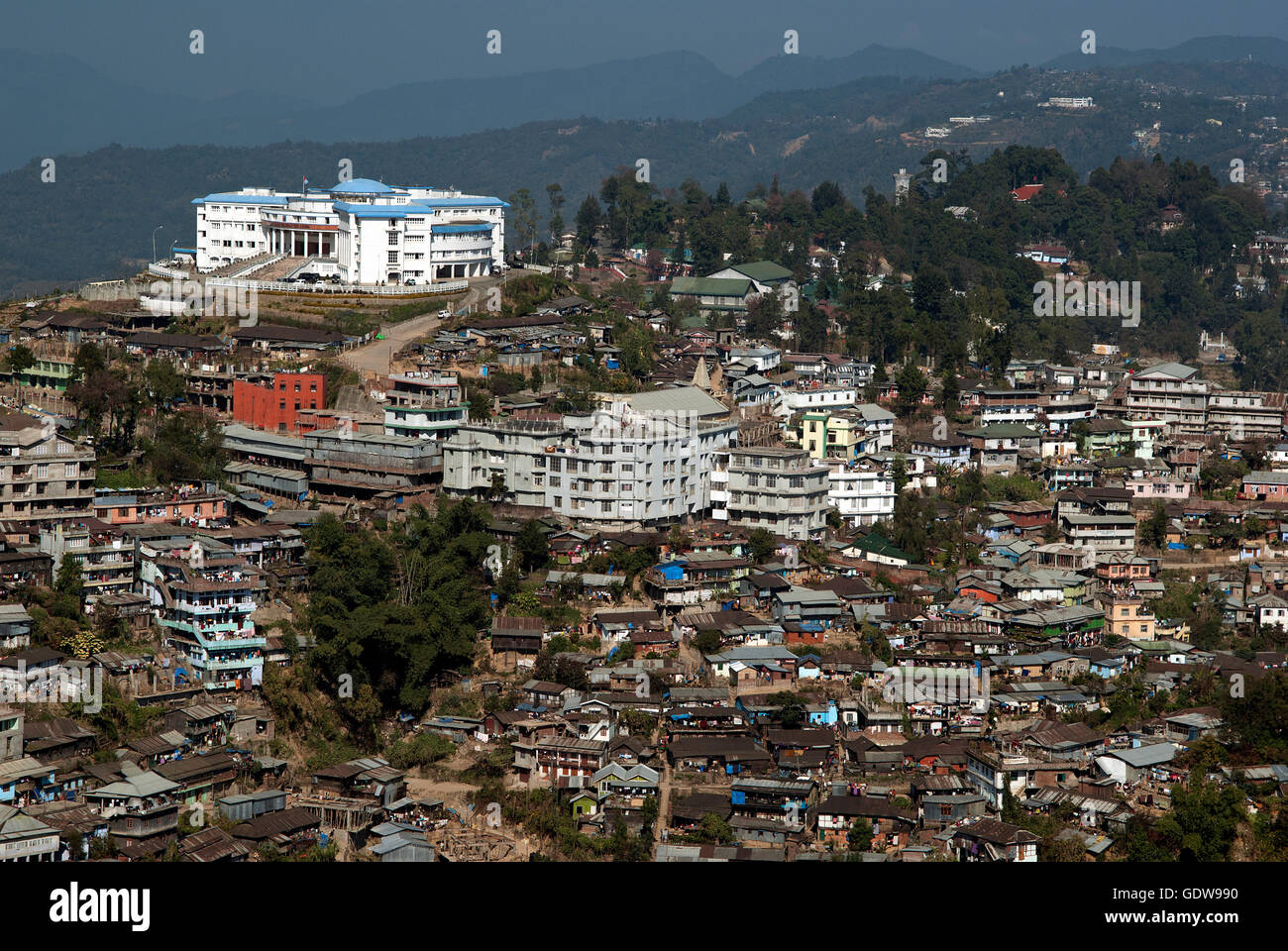 The image of Kohima city, capital of Nagaland, India Stock Photo - Alamy