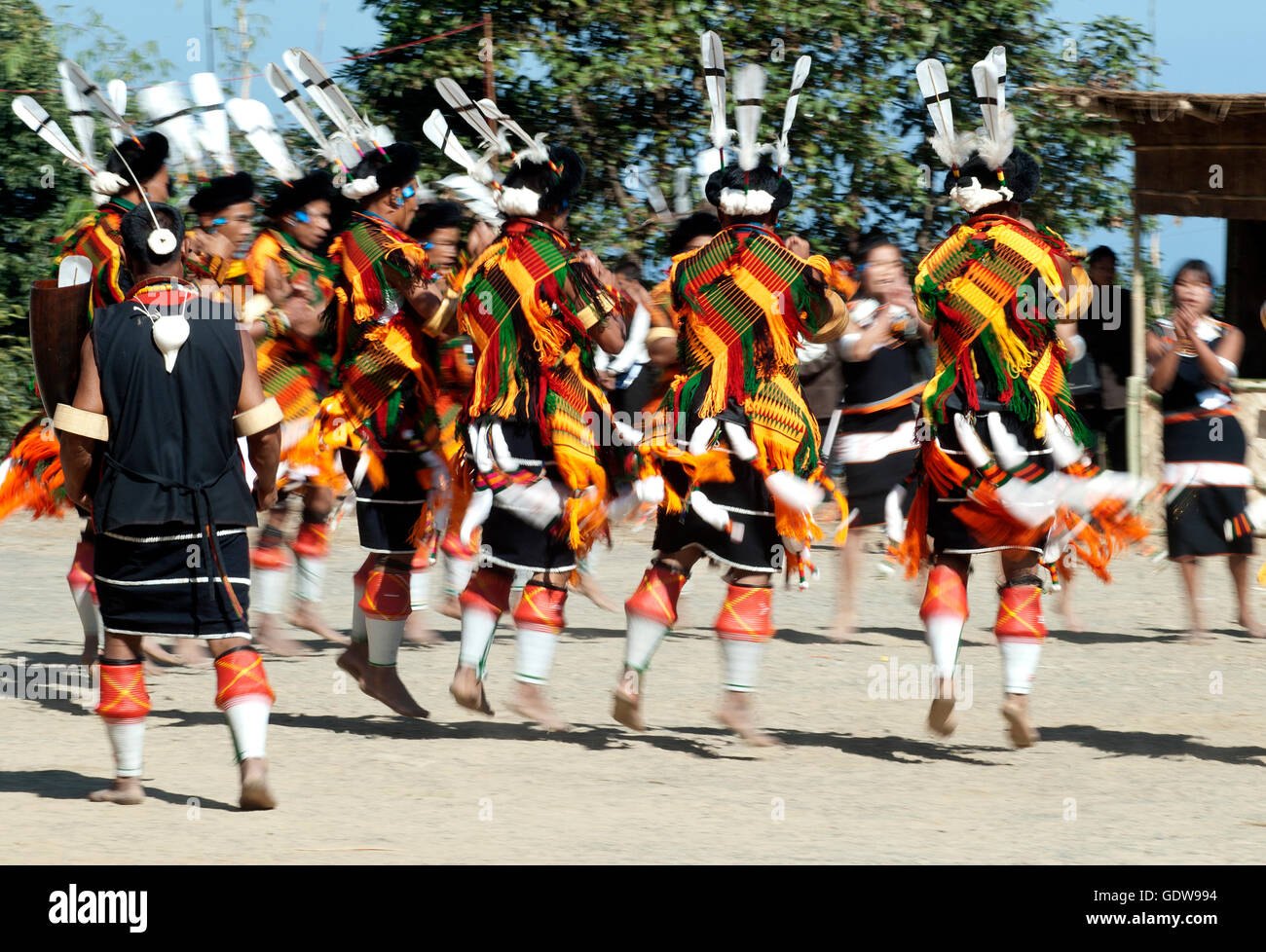 Angami Naga Tribe Men At Hornbill Festival High Resolution Stock Photography and Images - Alamy