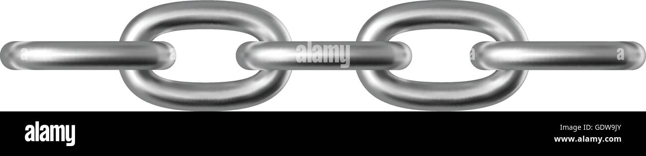 Chain link detail Stock Vector Images - Alamy