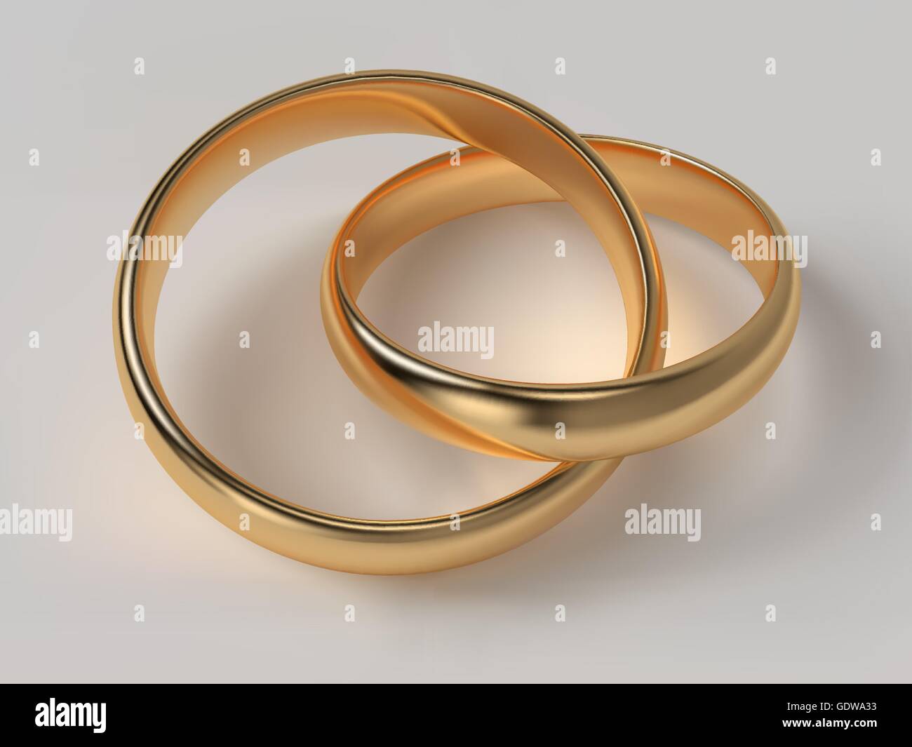 Wedding rings joined Stock Vector Image & Art - Alamy